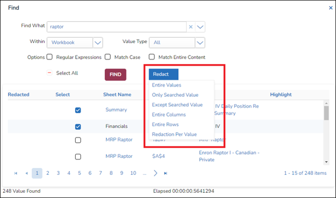 Native File Redaction – Exolution